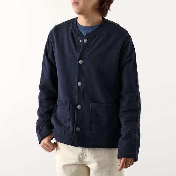 APC A.P.C. アーペーセー ブルゾン blouson stevie スティービー COFDX H02790 メンズ フリース 裏起毛 ジャケット IAK/DARK-NAVY /