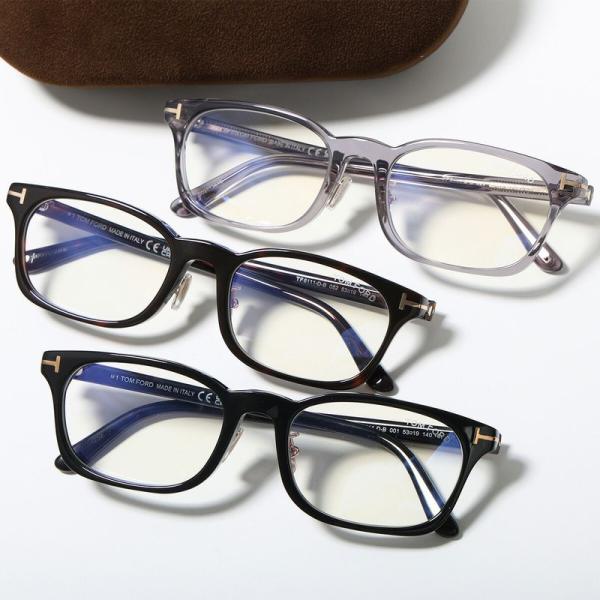 TOM FORD トムフォード メガネ TF6111-D-B FT6111-D-B レディース スクエア型 クリアフレーム セルフレーム フルリム クリングスタイプ ブルーライトカット アジアンフィット【日本企画】 めがね 眼鏡 アイウェア...
