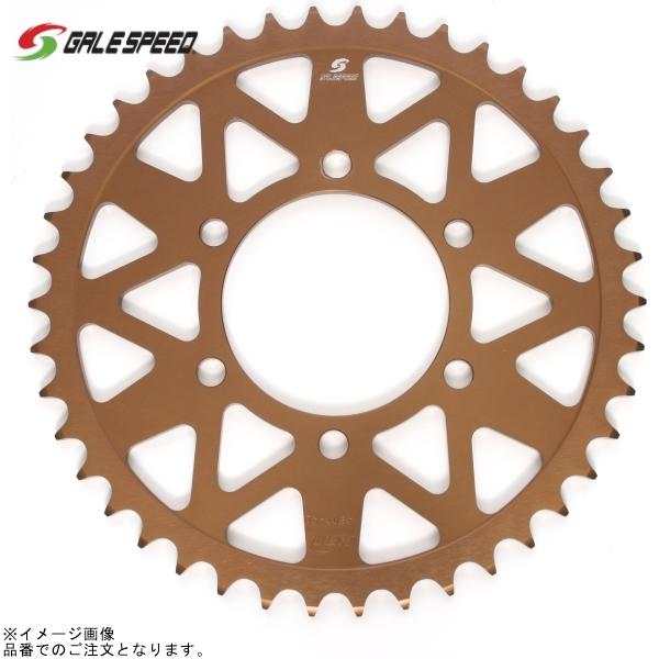 ■ブランド：GALE SPEED(ゲイルスピード)■販売元：ACTIVE(アクティブ)■メーカー品番：28353045■商品名：スプロケット アルミ製 ブロンズ (530×45T)
