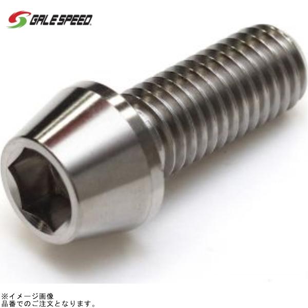 ■ブランド：GALE SPEED(ゲイルスピード)■販売元：ACTIVE(アクティブ)■メーカー品番：SC1015025■商品名：チタン テーパーボルト M10xP1.5 25mm(L)