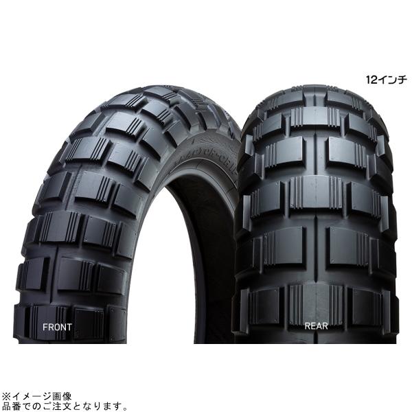 ■ブランド：IRC(アイ・アール・シー)■品番：121907■商品名：TG フロント/リア 3.50-8 2PR WT