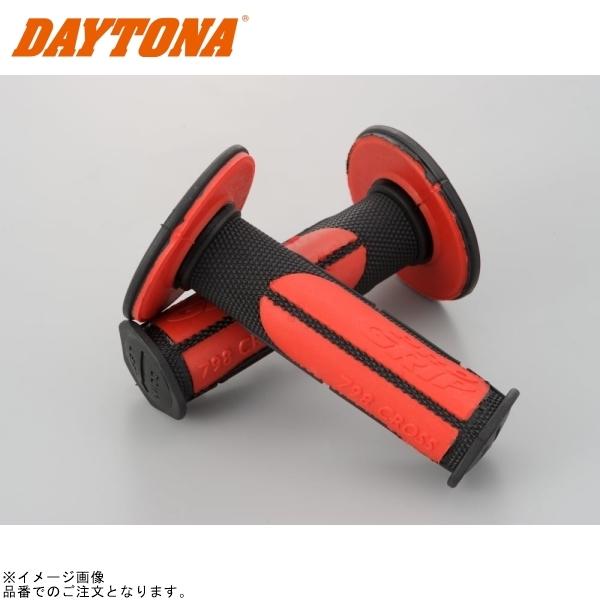■ブランド：DAYTONA(デイトナ)■販売元：DAYTONA■品番：98144■JAN：4909449524077■商品名：PROGRIP(プログリップ) オフロード用 #798 耐震GEL 115mm 非貫通 ブラック/レッド