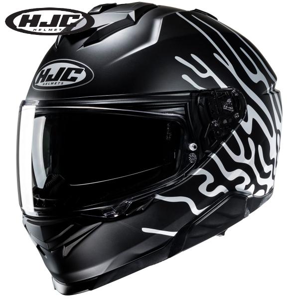 ■ブランド：HJC(エイチジェーシー)■販売元：RS TAICHI■メーカー品番：HJH266BK51M■商品名：i71 セロス カラー:BLACK/WHITE(MC5SF) サイズ:M