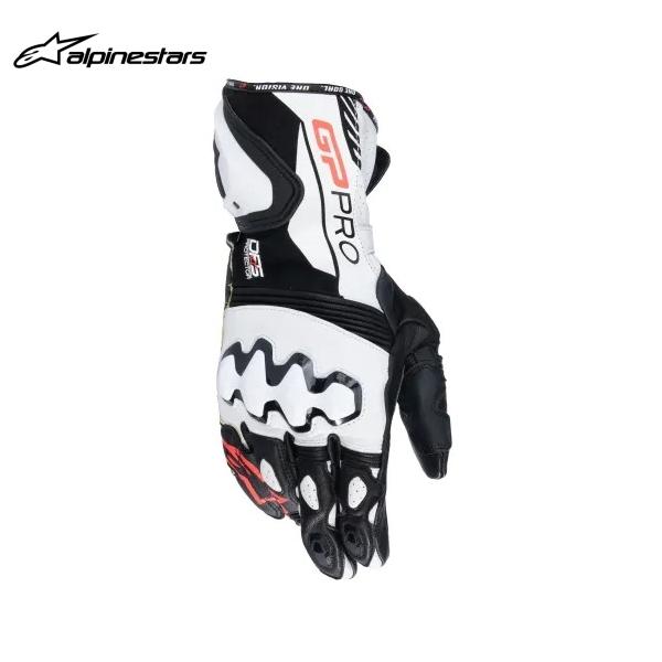 ■ブランド：alpinestars(アルパインスターズ)■販売元：岡田商事 株式会社■商品名：GP PRO R4 GLOVE カラー:BLACK WHITE(12) サイズ:XL