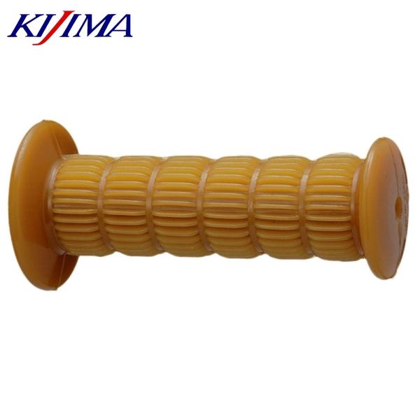 ■ブランド：KIJIMA(キジマ)■販売元：KIJIMA■品番：201-493■JAN：4934154120900■商品名：DT-1タイプグリップ 生ゴム 全長124mm 標準ハンドル用