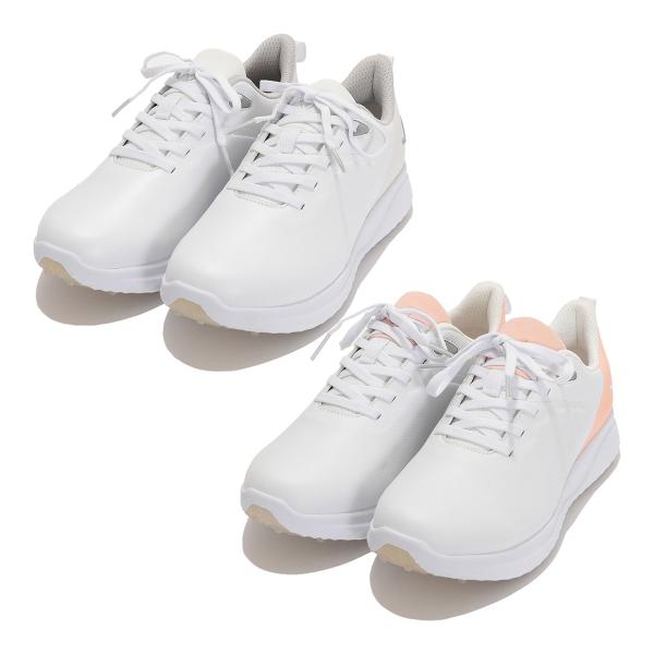 【商品説明】アッパー素材に防水性の高い合成皮革、ミッドソールにキャロウェイ独自のクッショニング素材「CRUSH-FOAM」を採用したスパイクレスシューズの新モデル「Callaway ANZA」。独自のスタッドパターンを採用したアウトソールが...