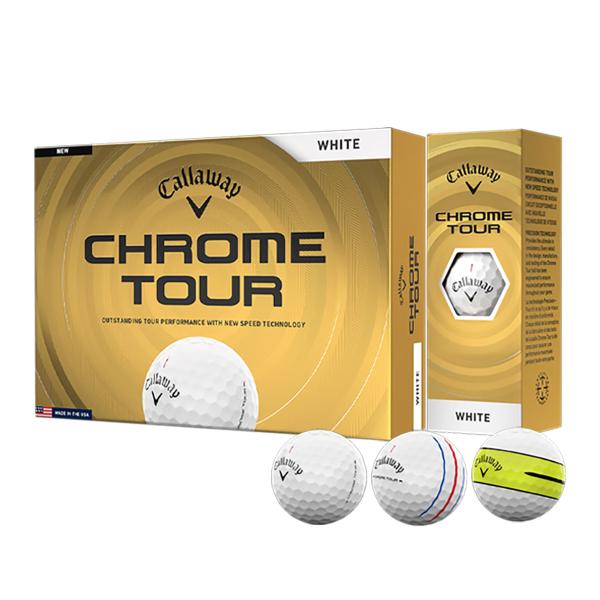 Features &amp;Benefitsボールスピードを求めて、マントルの素材を新たなものにCHROME TOURシリーズのリニューアルにおいて、第一に着手されたのがボールスピードのさらなる向上でした。■スペック・ボール名：CHROME...