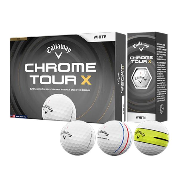 Features &amp;Benefitsボールスピードを求めて、マントルの素材を新たなものにCHROME TOURシリーズのリニューアルにおいて、第一に着手されたのがボールスピードのさらなる向上でした。従来のボールのフィーリングを変える...