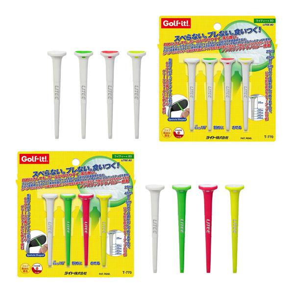 「スベらない。ブレない。食いつく！」ノンスリップカップテクノロジー搭載ゴルフティー。ティーを斜めにさしても、ボールがのせやすく、落ちにくい。●ノンスリップカップテクノロジーボールをのせるカップ部のターゲット方向（カップ部の矢印方向）を大きく...