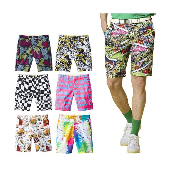 【商品説明】動きやすいポリエステルツイル素材を使用した柄ショートパンツ。今シーズンテーマであるリゾートレトロをイメージしたインパクトのある７柄を展開。【素材】ポリエステル 100％【サイズ】M：ウエスト83（78）×股下26×わたり幅31×...