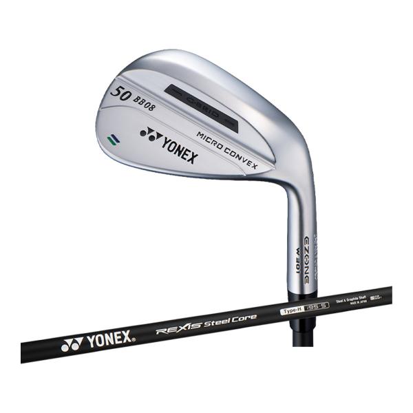 【ロフト角】50、54、58、60【素材】S25C軟鉄鍛造+グラファイトハイブリッド【シャフト名称】REXIS Steel Core Type H（スチール＋高弾性カーボン（M40X＋タフGファイバー複合））【ライ角（°）】63.5【フェー...