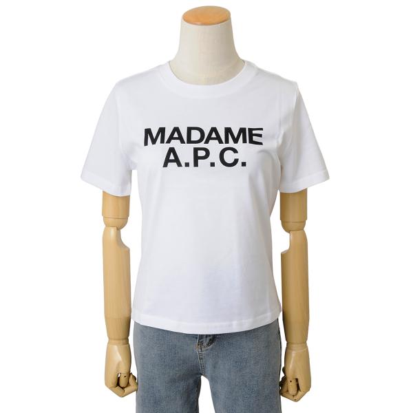 アーペーセー A.P.C. Tシャツ レディース ホワイト COHBWF26559 AAB T-SHIRT
