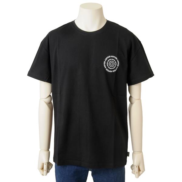 ASPESI アスペジ Tシャツ メンズ ブラック 1MTS01 BK T-SHIRT
