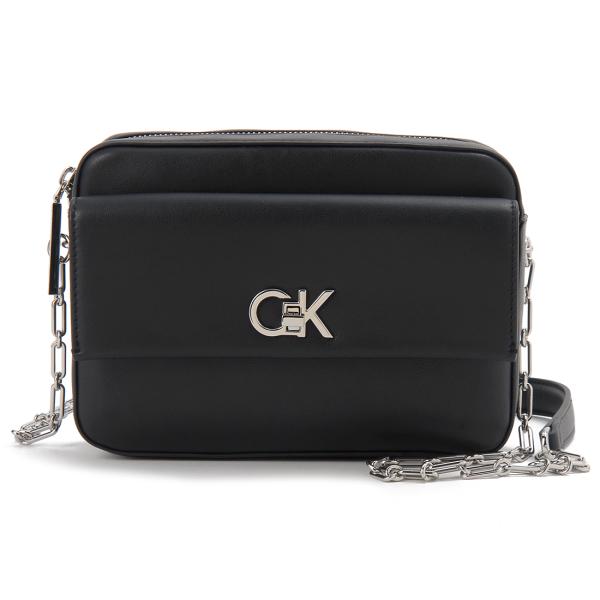 決算特価セール Calvin Klein Jeans カルバンクラインジーンズ ショルダーバッグ レディース ブラック LV04F3102G UB1 POCKET CAMERA BAG