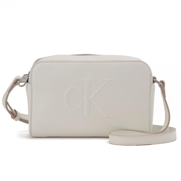 Calvin Klein Jeans カルバンクラインジーンズ ショルダーバッグ レディース ホワイト LV04K3036G UB1 SCULPTED EW C BAG20