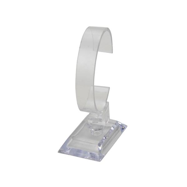■こちらの商品はアウトレットになります。■WATCH STAND [ウォッチスタンド]■クリアタイプなので時計のデザインを邪魔せず、ディスプレイにピッタリです。■C型 / Cリング■カラー：クリア■素材：プラスチック■サイズリング部サイズ：...