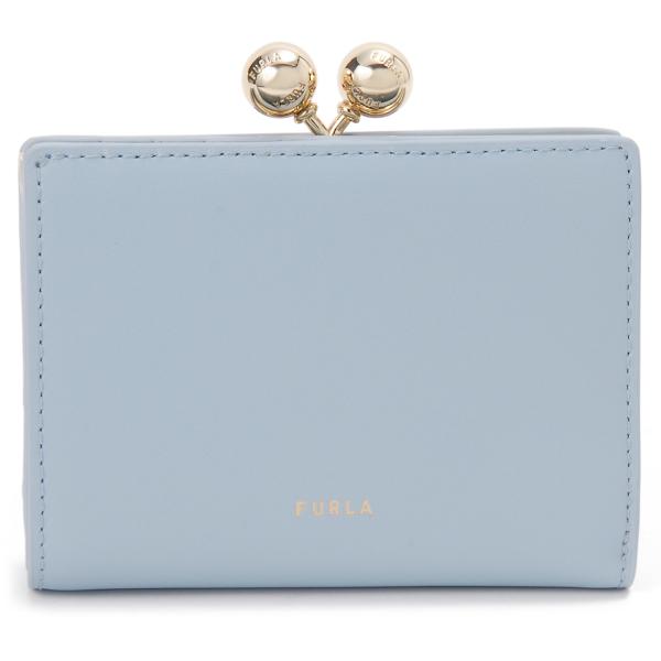フルラ FURLA 二つ折り財布 レディース ブルー WP00541 BX3 CDZ DOTS ドッツ