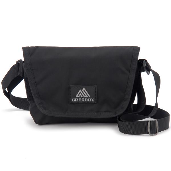 GREGORY グレゴリー ショルダーバッグ メンズ レディース ブラック 1101481041 TEENY MESSENGER