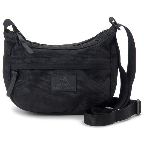 GREGORY グレゴリー ショルダーバッグ メンズ レディース ブラック 1405300440 TEENY SATCHEL CR