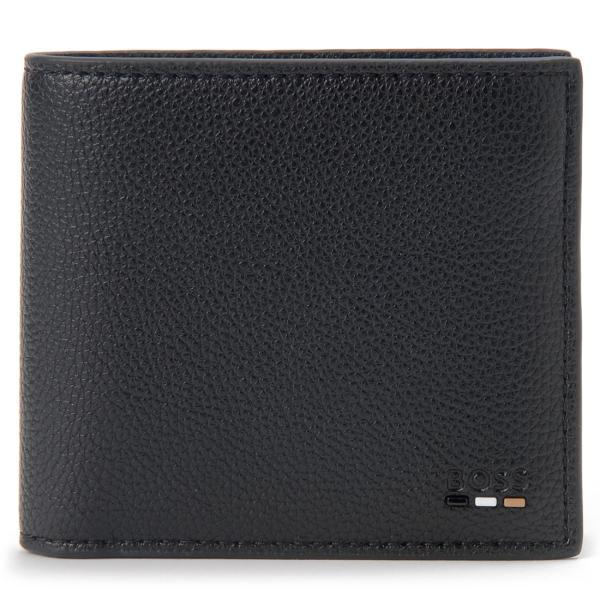 HUGO BOSS ヒューゴボス 二つ折り財布 メンズ ブラック 50536511 001 BIFOLD WALLET