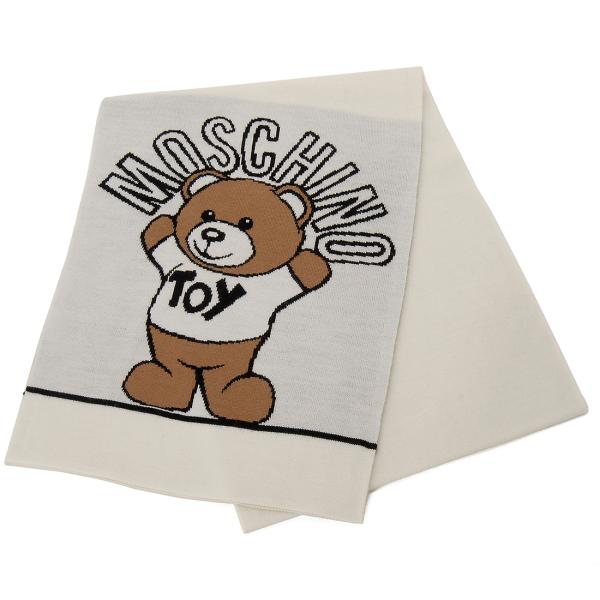 MOSCHINO（モスキーノ） マフラー スカーフ レディース ホワイト