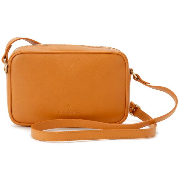 訳あり　正面に傷あり　IL BISONTE イルビゾンテ ショルダーバッグ ミーレ BCR327 PV OR178B OLIVETA