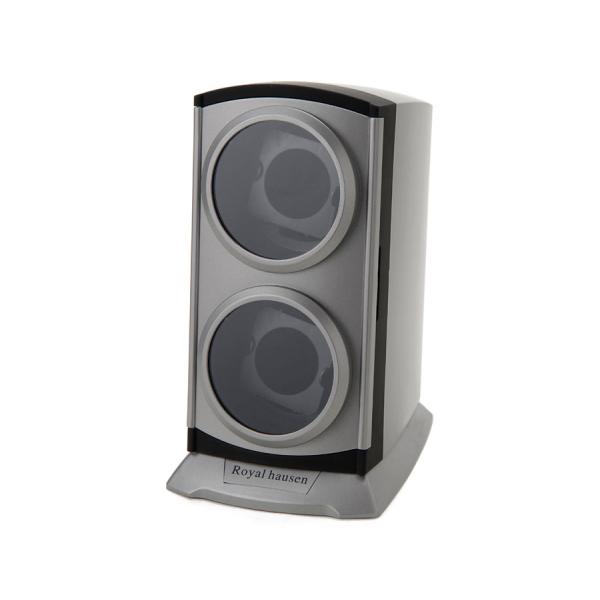 ■ラグジュアリーな雰囲気を醸し出す、Royal hausen(ロイヤルハウゼン)の高級感溢れるワインディングマシーン。インテリアにも最適な縦型ツインワインダー。ブルーのLEDライトが光ります。■カテゴリ：ワインダー/ワインディングマシーン/...