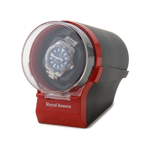 ■ブランド：Royal hausen ロイヤルハウゼン■カテゴリ：時計ワインダー、ウォッチワインダー、ワインディングマシーン■アイテム：SR097■カラー：レッド■素材：ABS樹脂■サイズ：H:15cm × W:11cm × D:18cm■...