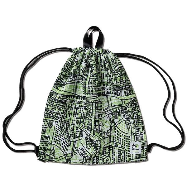 【メーカー】AKTR（アクター）【カテゴリー】バスケットボール【分類】バッグ【商品説明】鉄腕アトムに登場する未来都市をデザインしたナップサック。【カラー・仕様・サイズ】素材：ポリエステル100%サイズ：W39cm×H45cm