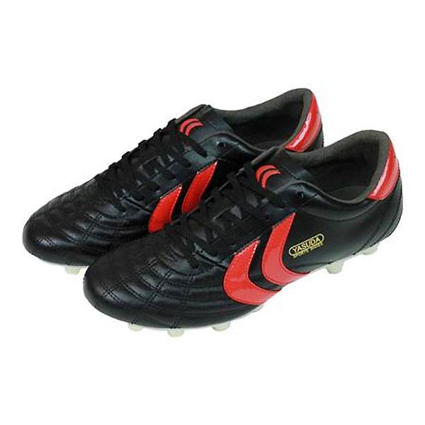 【メーカー】ヤスダ（YASUDA）【カテゴリー】サッカ−【分類】スパイク【商品説明】踵の構造＆素材にアップデートを加えた、新しいLIGARESTA。【カラー・仕様・サイズ】カラー：0002（ブラック×レッドライン）対象：メンズ・ユニセックス...