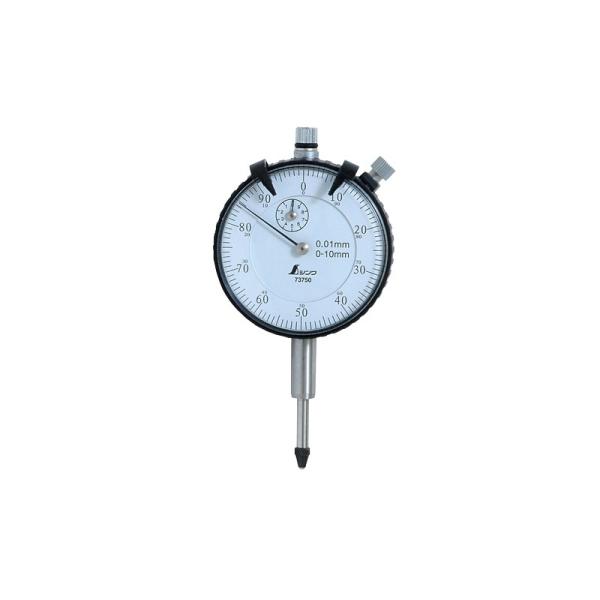 特長●マグネットスタンドへの取り付けに便利な耳金付です。仕様●本体サイズ 107×55×44mm●製品質量 100g●目量 0.01mm●測定範囲 0〜10mm●外枠径 φ55mm●目盛仕様 ±0 - 50 - 100●全測定範囲指示誤差 ...