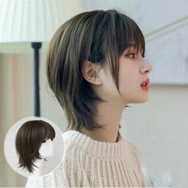髪長：約30cm内    容：ウィッグ1+ネット1?仕事で髪を染めたり自由な髪型ができない方?天然パーマで髪型が決まりにくい方?寝起きぼさぼさでもゴミ出しやコンビニに行きたい方?脱毛症などで地髪を隠したい方に大変お勧めです。帽子のように簡単...