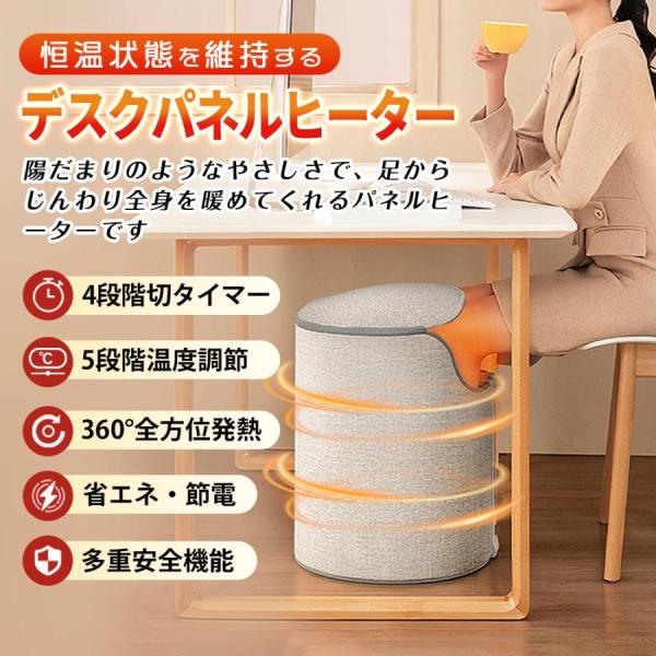 【製品仕様】特徴：暖かい&amp;360°全面発熱/省エネ/過熱防止機能/耐用年数が長い屋内/屋外使用：インドア電源：電源コード式定格電圧：100V-110V製品周波数：50Hz-60Hz加熱方法：輻射式サイズ：(約)120.5×49cm ...