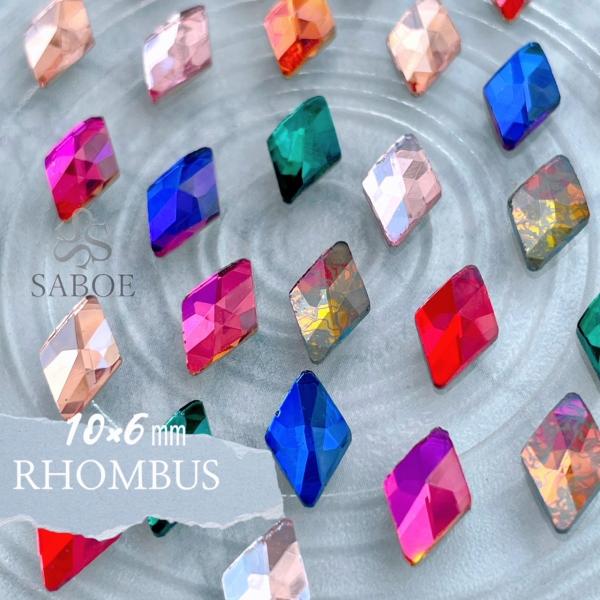 サイズ 　約6×10ミリ素材：AAA級ガラスストーン高品質クリスタルガラスストーンで曇りにくい。スワロフスキークリスタルストーンに劣らない輝きのクリスタルストーンです。無地ネイルに1つ置くだけでもゴージャスです。ハンドメイドアクセサリー、ジ...