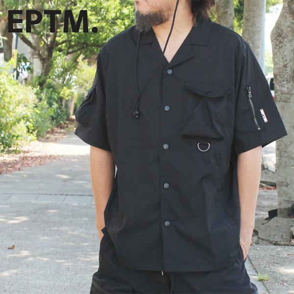 ■商品詳細EPTM エピトミ SNAP BUTTON SHIRT スナップボタンシャツ 半袖シャツ EP10415■サイズ     M 身幅59cm 肩幅46cm 袖丈26.5cm 着丈77cmL 身幅61cm 肩幅48cm 袖丈28cm ...