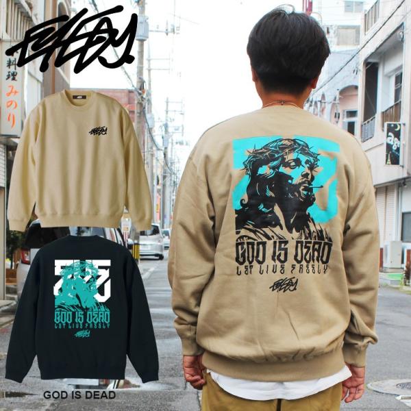 ■商品詳細EYEDY アイディー GOD IS DEAD SWEAT スウェット プリント トレーナー ブランド ビッグサイズ 大きいサイズ M L XL XXL■サイズ   M  L   XL    XXL身丈 67cm 69cm 73c...