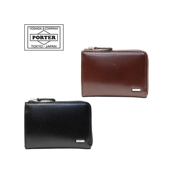 ■ブランド：PORTER(ポーター)■品番：110-02929■カラー：ブラック(12639)ブラウン(12640)■サイズ（約）：幅10.5×高7.5×マチ1.5cm■素材：牛ステア×ナイロンジャガード■付属品・仕様:パスケース付きコイン...