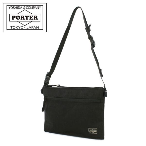 強度・軽さ・防水性を兼ね備えたポーターオリジナル生地「X-C1000」を使ったサコッシュ。1000デニールという厚手のしっかりとした生地ながら、見た目以上に軽量なのがポイント。ハンドルのテープを両サイドから同じテープで挟み込む仕様止水ファス...