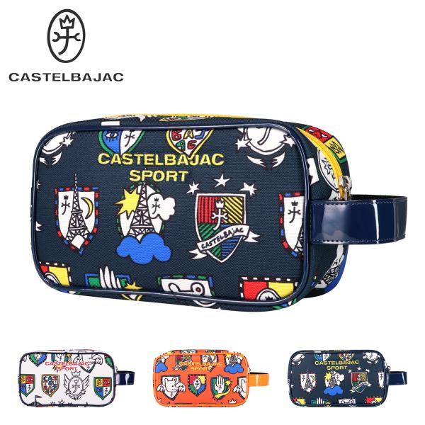 ”French traditional”のカラフルでPOPなエンブレムアートワークを、軽量タイプに仕立てたNew Seriesです。■サイズ：約W13×H23×D8cm重量：約120g持ち手長さ：約17cm■カラー：【01】ホワイト【20】...