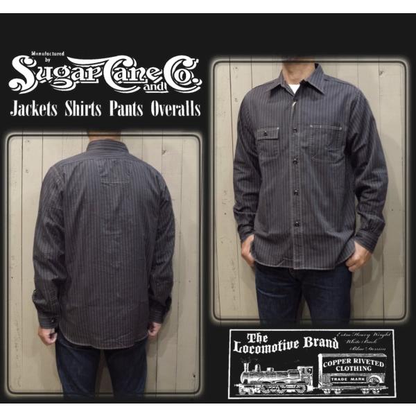 20世紀初頭に存在した希少なブラックカラーをモデルにした"FICTION ROMANCE"「8.5oz. BLACK WABASH STRIPE」ワークシャツ！ヴィンテージで見つけることはインディゴブルーよりも困難なブラックウォバッシュスト...