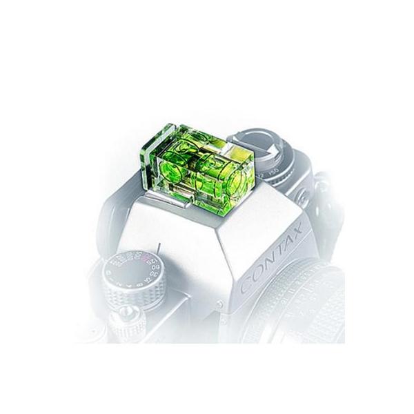 2 軸の水準器。35mm 判一眼レフカメラのホットシューに取り付け、パノラマ写真シーケンスの精度を細かく調整できます。 自重: 0.21 kg