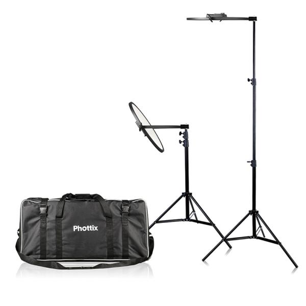 【発売日：2024年12月25日】Nuada R3a LED Light Twin Kit Setは、Nuada R3a LED Light本体2灯・ACアダプター2個・ライトスタンド２本・ケースをセットにしたTwinキットです。 単体2灯...