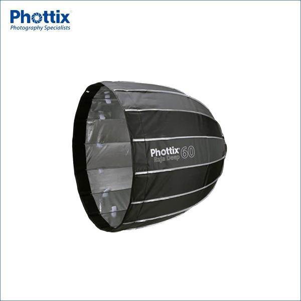 【発売日：2020年03月26日】【Phottix 日本総代理店】製品特徴・傘のように開閉できる構造で簡単にセットアップと収納が可能 ・Bowensマウントスピードリングアダプター付属・2種類のDeepタイプは、より指向性のある光を演出 (...