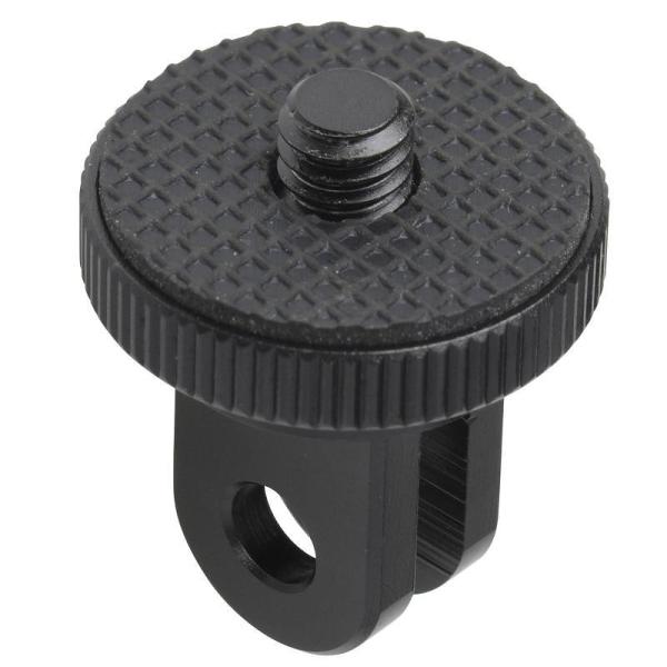 GoProマウントの先端部を三脚ネジに変換するアダプター。GoProマウントに様々なアクションカムやカメラアクセサリーを取り付けることができます。※動きを伴う条件では、装着した機材が外れないよう十分な安全対策の下でご使用くださいリングサイズ...