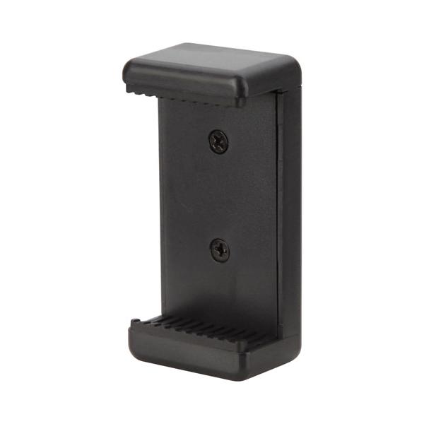 スマートフォンを三脚や自撮り棒に取り付けられるホルダーです。59〜87mm幅のスマートフォンに対応しています。自撮りに便利なミラー付きです。【商品仕様】外寸法:W36×H74×D25mmスマートフォン固定幅:59〜87mm重量:約27g材質...