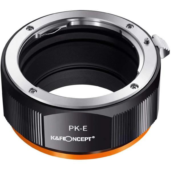 対応レンズマウント：ペンタックスKマウント対応カメラマウント：ソニーEマウント●ご使用時にはカメラの「メニュー」-「レンズなしレリーズ」を「ON」にしてください。●生産ロットによりマウントアダプターのデザインが写真と異なる場合があります。