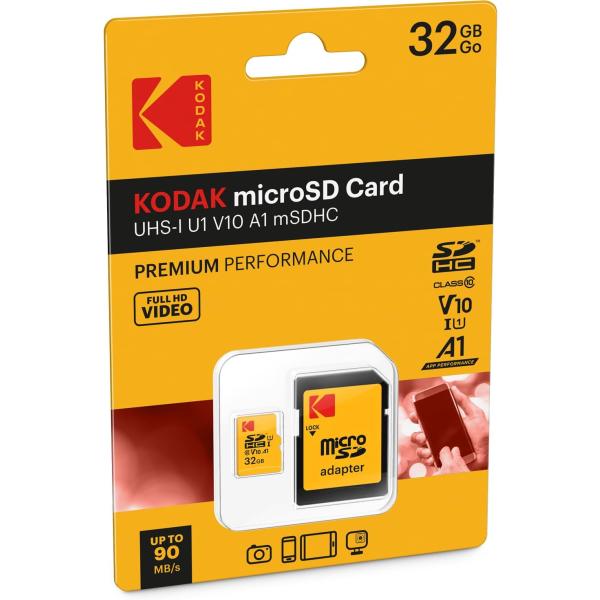 容量：32GBSDカード種類：microSDHCSDスピードクラス：Class10ビデオスピードクラス：V10最大転送速度：25MB/s最大書込速度：90MB/sUHSバスインターフェース：UHS-IUHSスピードクラス：UHS Speed...