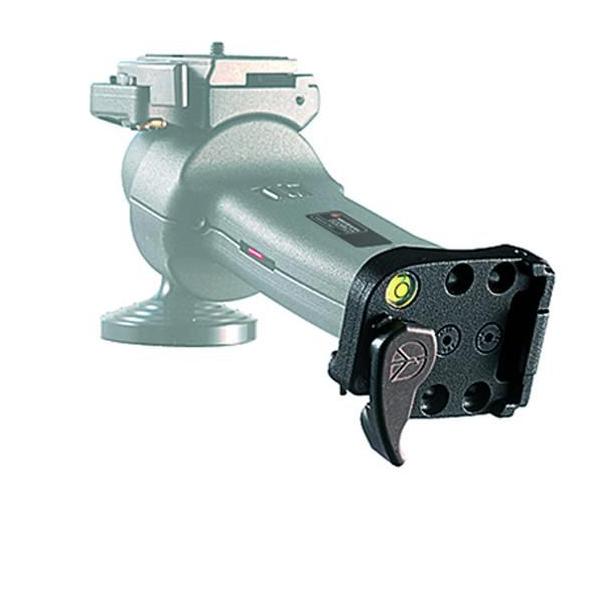 マンフロットの雲台322RCにプレート追加する事の出来るアクセサリーです。カメラを三脚の重心にできるだけ近づけ、非常に安定した状態でお使いいただけます。