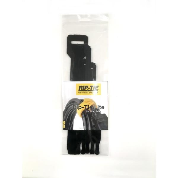 コンピューターの配線やネットワーク機器の整理に最適です。リップタイライトの上部に空いた穴に、細くなった先端部分を通し、ケーブルに簡単に固定することができます。梱包内容・25.4mm(幅）X 254mm(長さ）リップタイライトブラック　1本 ...