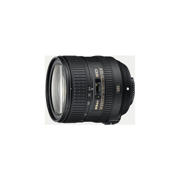焦点距離: 24-85 mm開放絞り: f/3.5-4.5最小絞り: f/22-29レンズ構成: 11群16枚（EDレンズ1枚、非球面レンズ3枚）画角: 84°?28°30′（35mm判一眼レフカメラ、FX フォーマットのデジタル一眼レフカ...